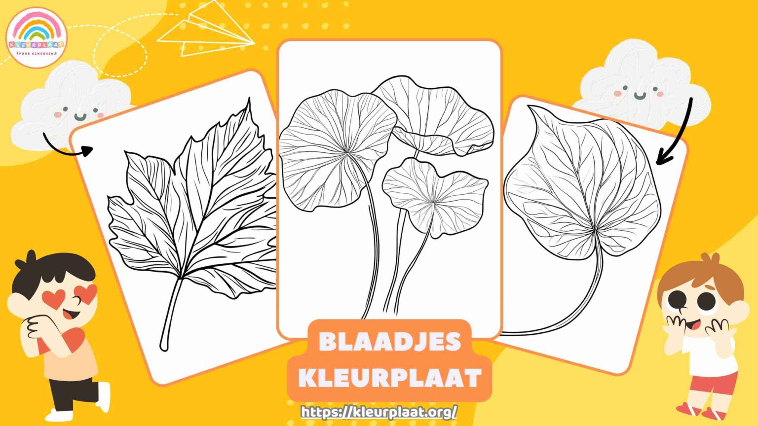 22+ Blaadjes Kleurplaat (Gratis PDF Printen) - Kleurplaat.org