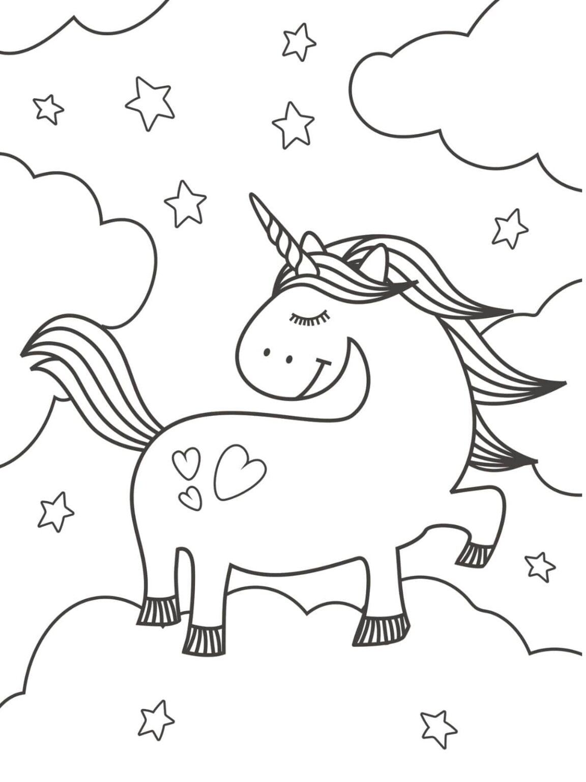40+ Unicorn Kleurplaat (Gratis PDF Printen) - Kleurplaat.org