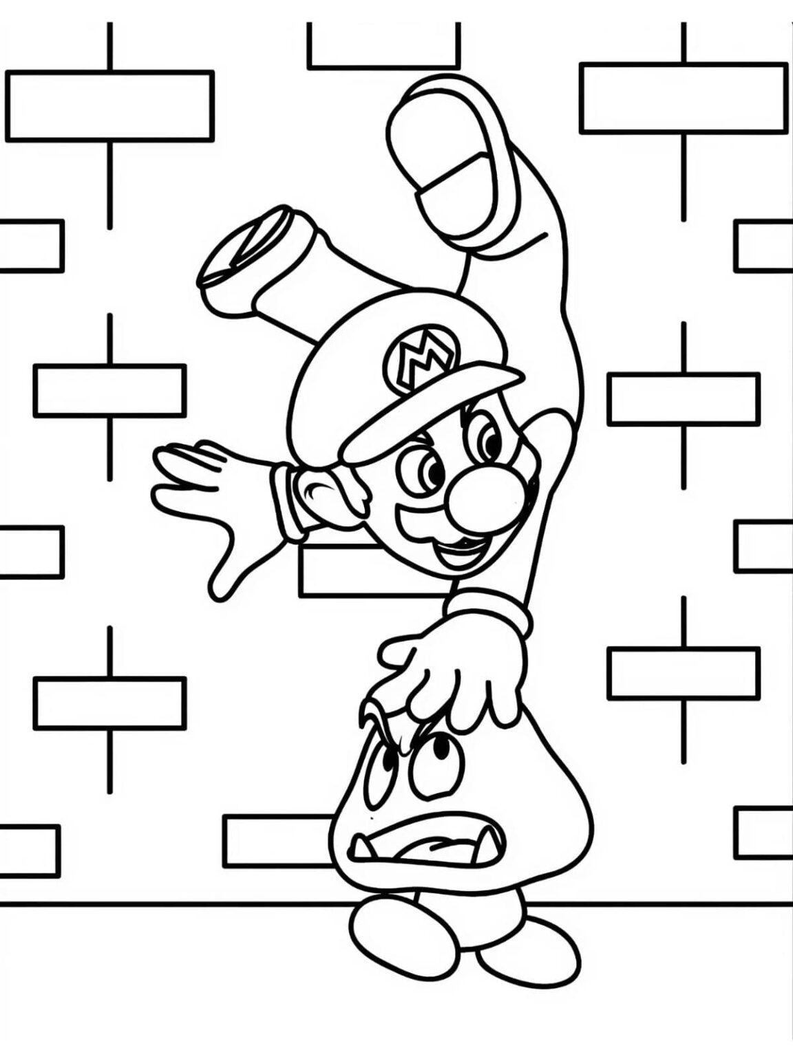 35+ Mario Kleurplaat (Gratis PDF Printbaar) - Kleurplaat.org