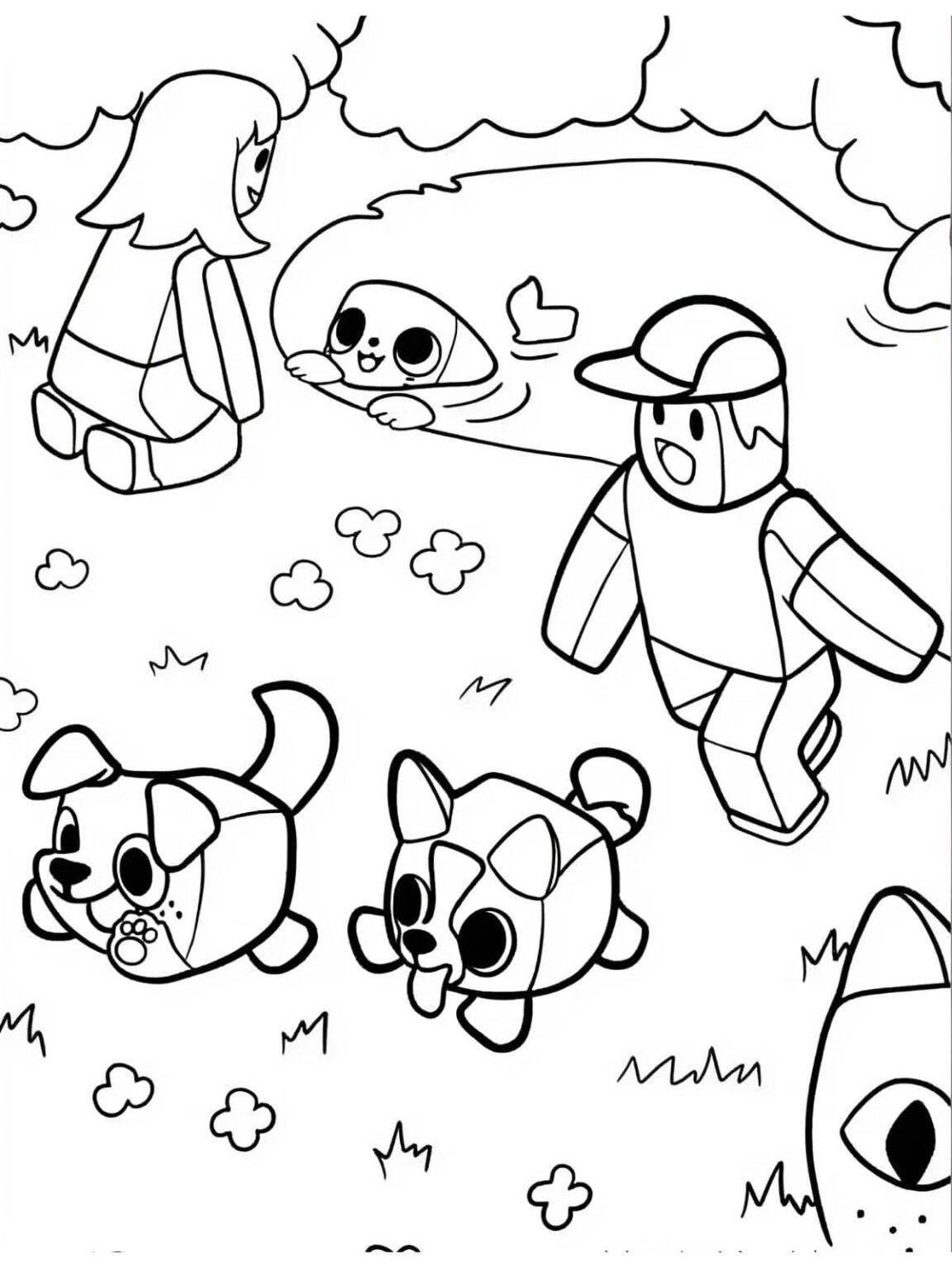 Roblox Kleurplaat (Gratis PDF Printen) - Kleurplaat.org