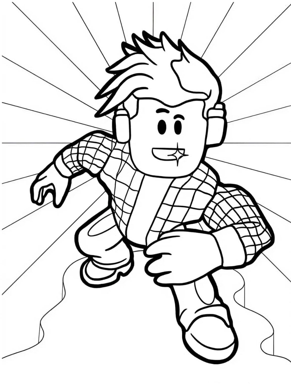 Roblox Kleurplaat (Gratis PDF Printen) - Kleurplaat.org