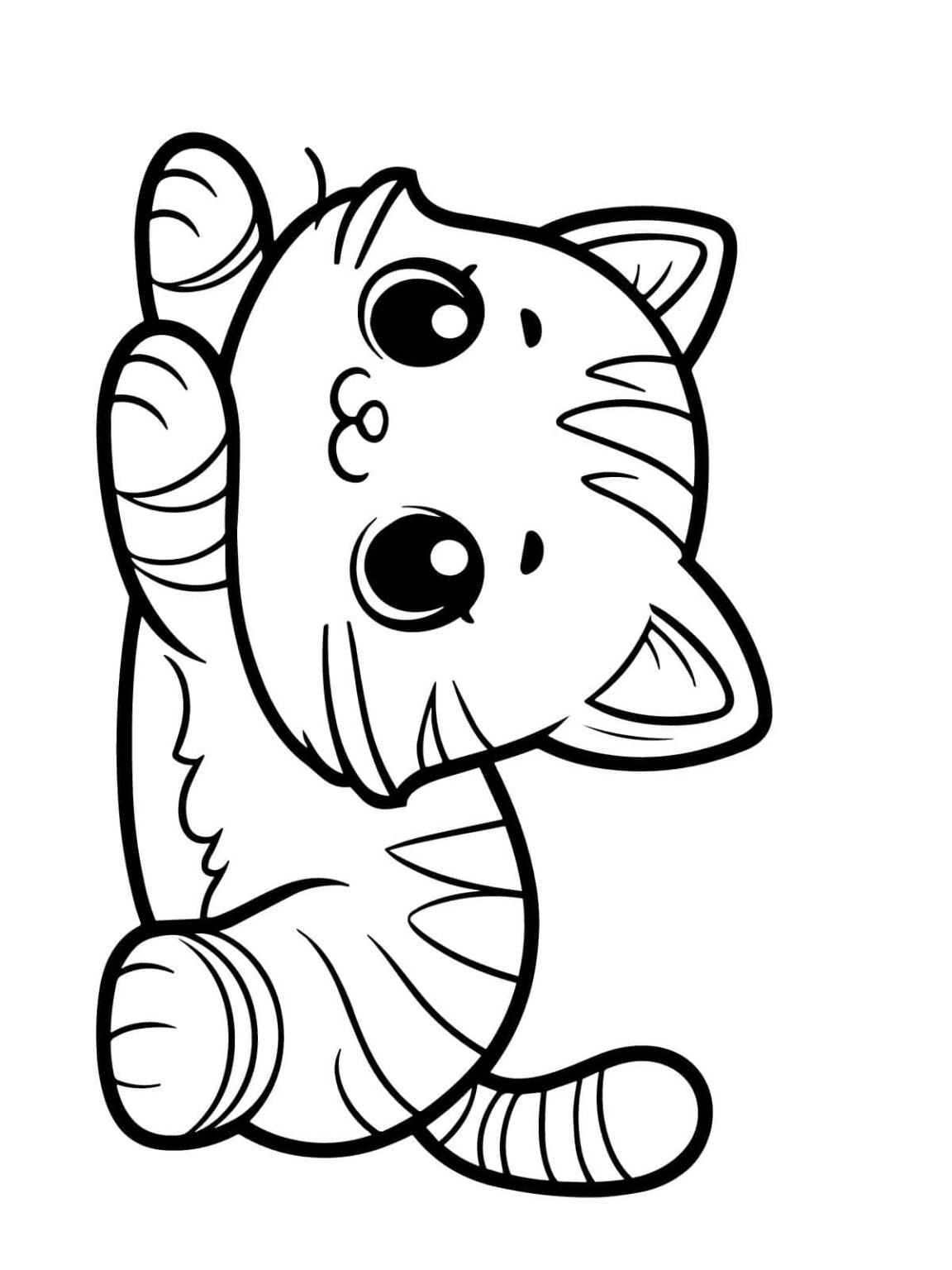 40+ Kleurplaat Kat Voor Kinderen (Gratis PDF Printbaar) - Kleurplaat.org