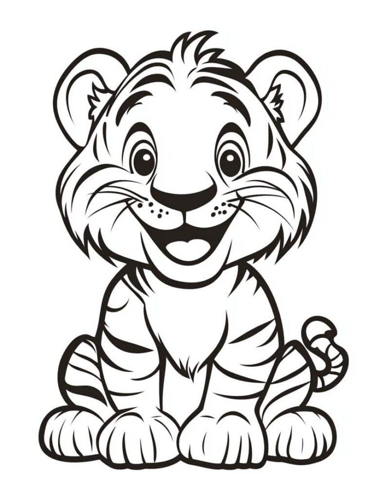 Creative 20+ tijger kleurplaat voor jongeren - Kleurplaat.org