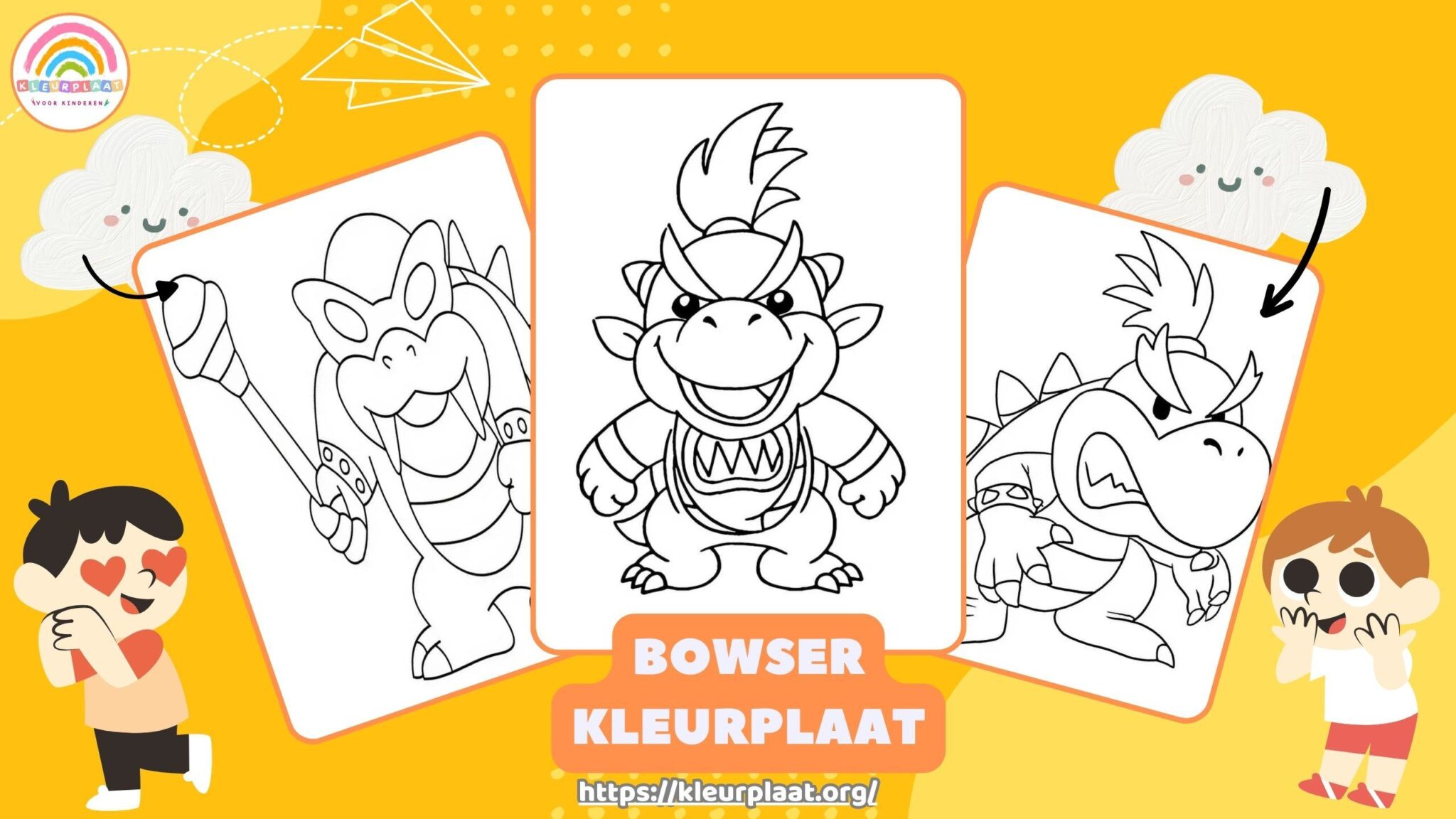 17+ Bowser Kleurplaat (Gratis PDF Printen) - Kleurplaat.org