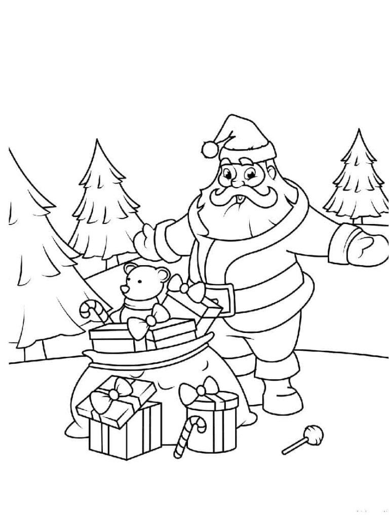 30+ Leuke kleurplaat kerstboom voor kinderen - Kleurplaat.org