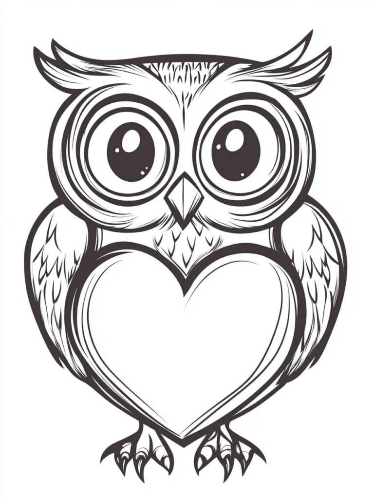 22+ Uil kleurplaat (Gratis PDF Printen) - Kleurplaat.org