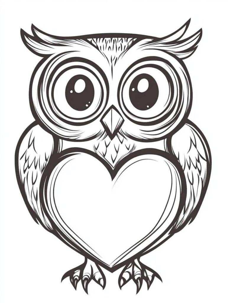 22+ Uil kleurplaat (Gratis PDF Printen) - Kleurplaat.org