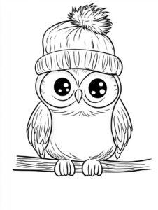 22+ Uil kleurplaat (Gratis PDF Printen) - Kleurplaat.org