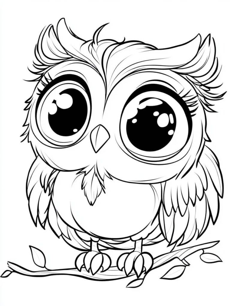 22+ Uil kleurplaat (Gratis PDF Printen) - Kleurplaat.org