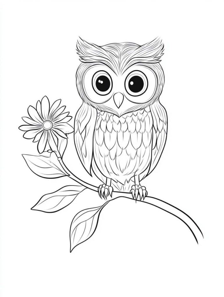 22+ Uil kleurplaat (Gratis PDF Printen) - Kleurplaat.org