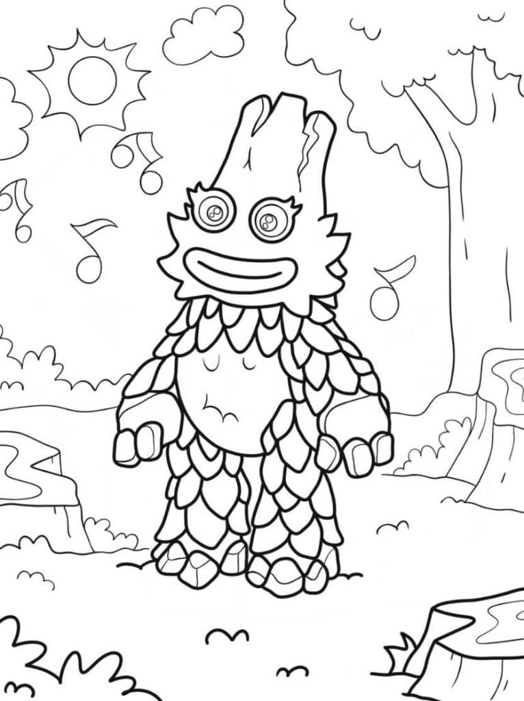 20+ Gratis My Singing Monsters Kleurplaat - Kleurplaat.org