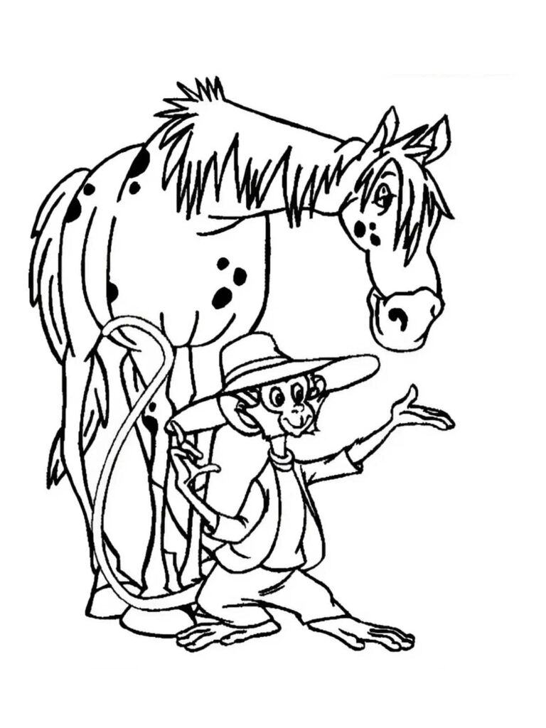 Kleurplaat Pippi Langkous (Gratis PDF Printen) - Kleurplaat.org