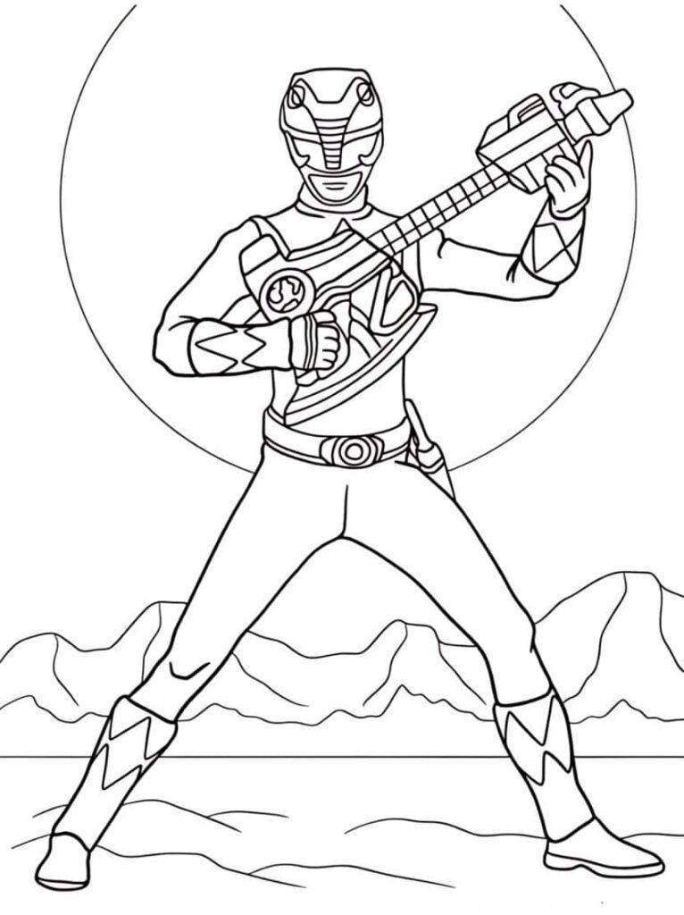 Más de 20 páginas para colorear de los Power Rangers gratis ...