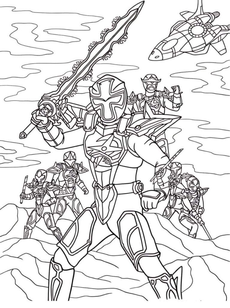 Top 20+ Gratis Kleurplaat Power Rangers - Kleurplaat.org