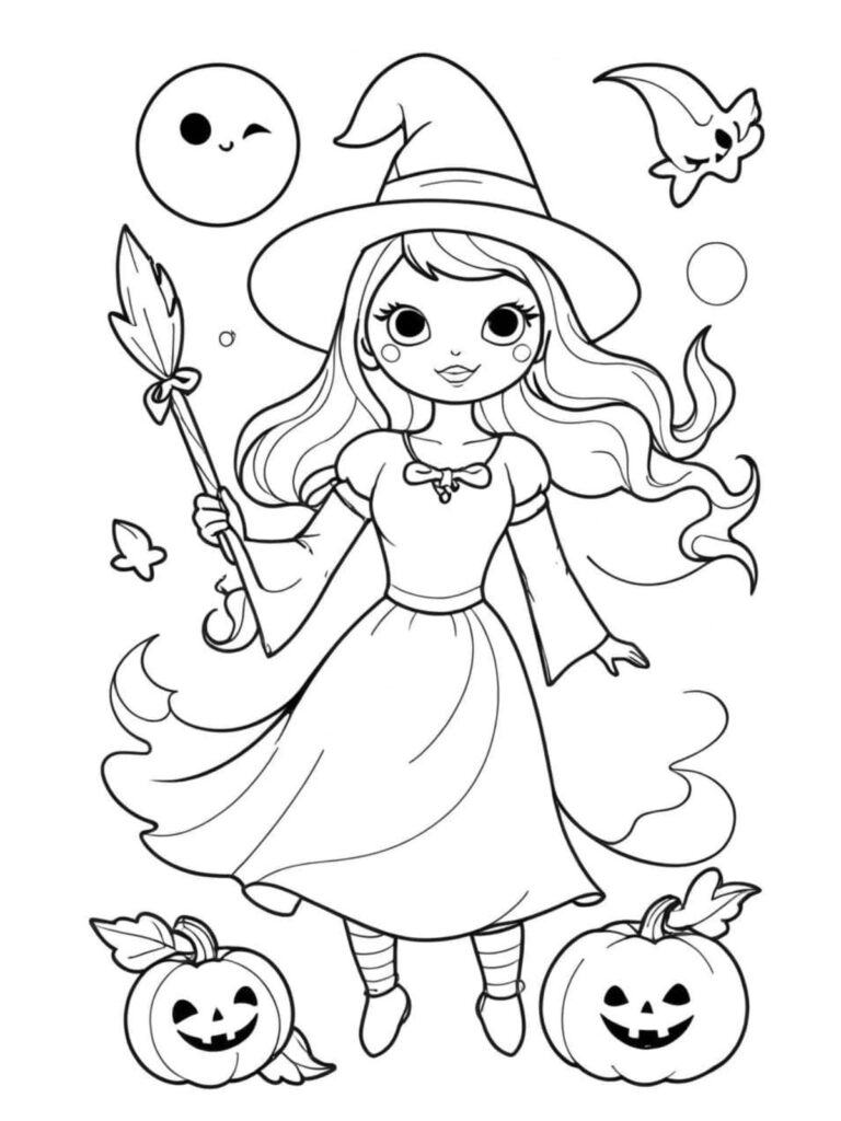 30 Griezelige Kleurplaat Halloween (Gratis PDF Printen) - Kleurplaat.org