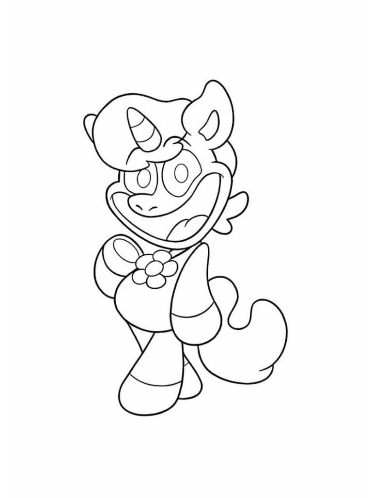 Gratis Smiling Critters Kleurplaat (PDF Printen) - Kleurplaat.org