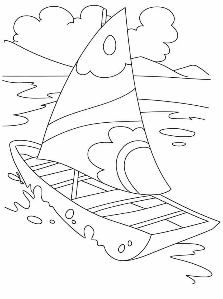 Top 20+ majestueuze kleurplaat boot voor baby's - Kleurplaat.org