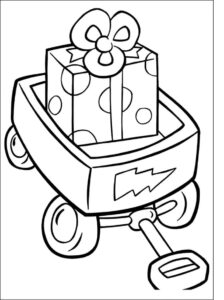 Discover Free Gift Coloring Page for Babies - Coloringpage.org