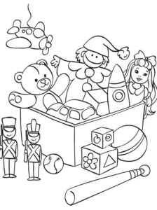 Discover Free Gift Coloring Page for Babies - Coloringpage.org