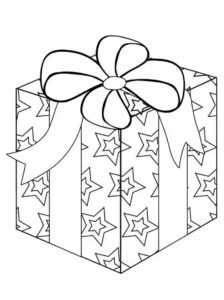 Discover Free Gift Coloring Page for Babies - Coloringpage.org