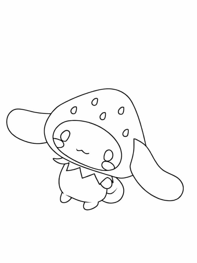 20+ Cinnamoroll Kleurplaat (Gratis PDF Printen) - Kleurplaat.org