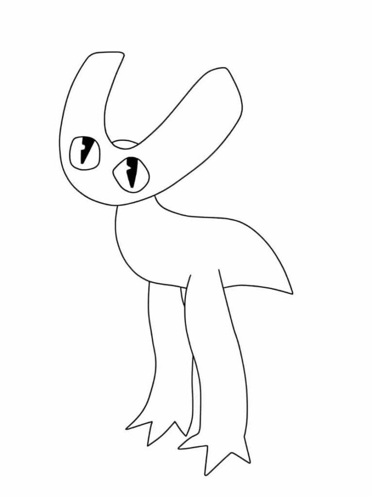 Beste Kleurplaat Rainbow Friends Chapter 2 gratis voor kinderen ...