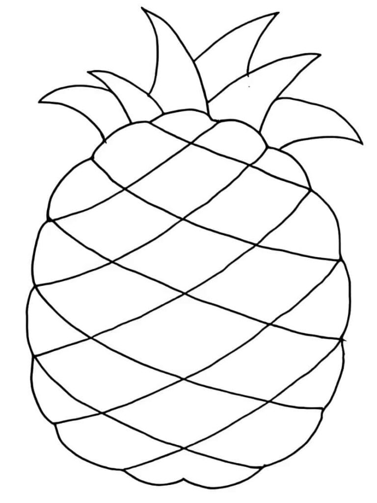 Kleurplaat fruit : kleur om bekende vruchten te ontdekken - Kleurplaat.org