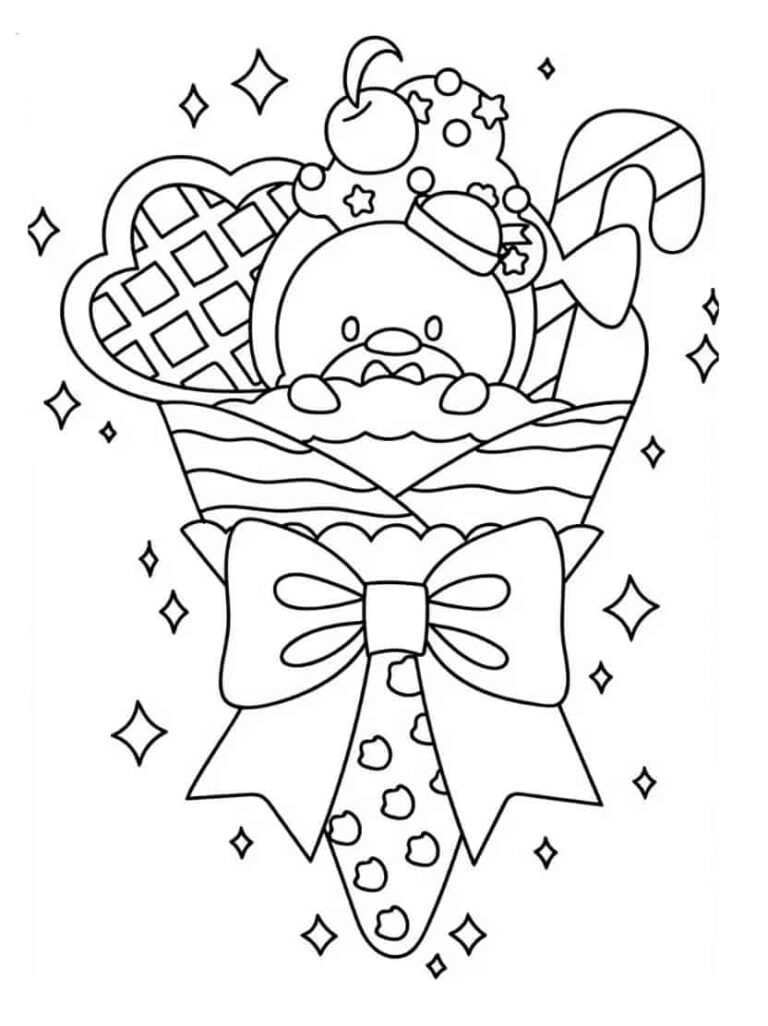 Kawaii kleurplaat: Prachtige tekeningen voor kinderen - Kleurplaat.org