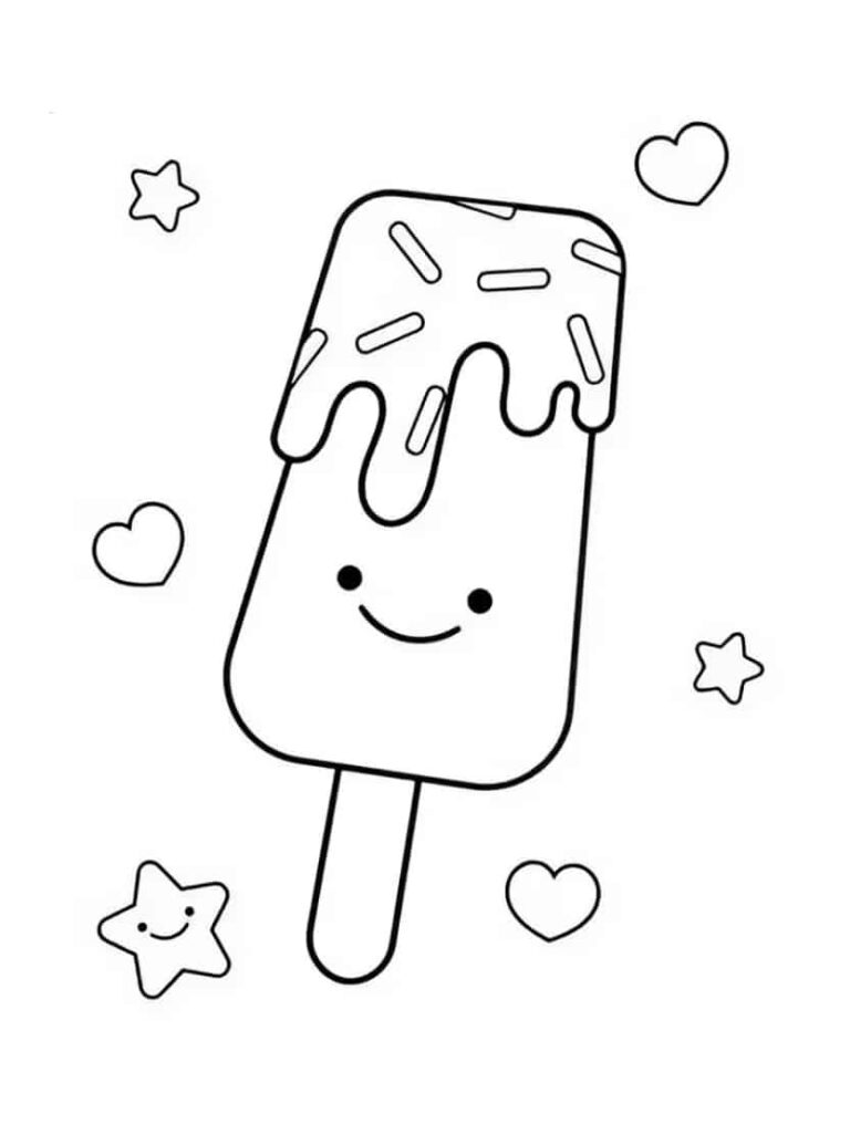 Kawaii kleurplaat: Prachtige tekeningen voor kinderen - Kleurplaat.org