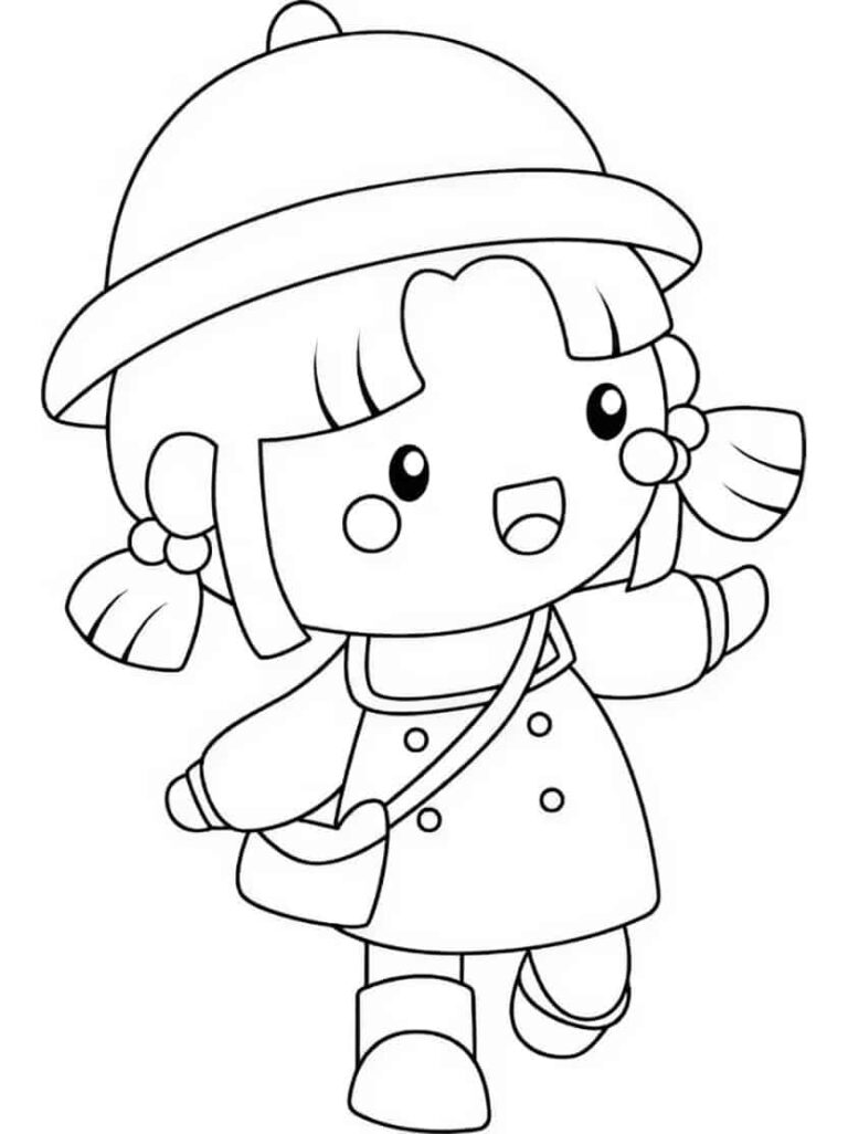 Kawaii kleurplaat: Prachtige tekeningen voor kinderen - Kleurplaat.org