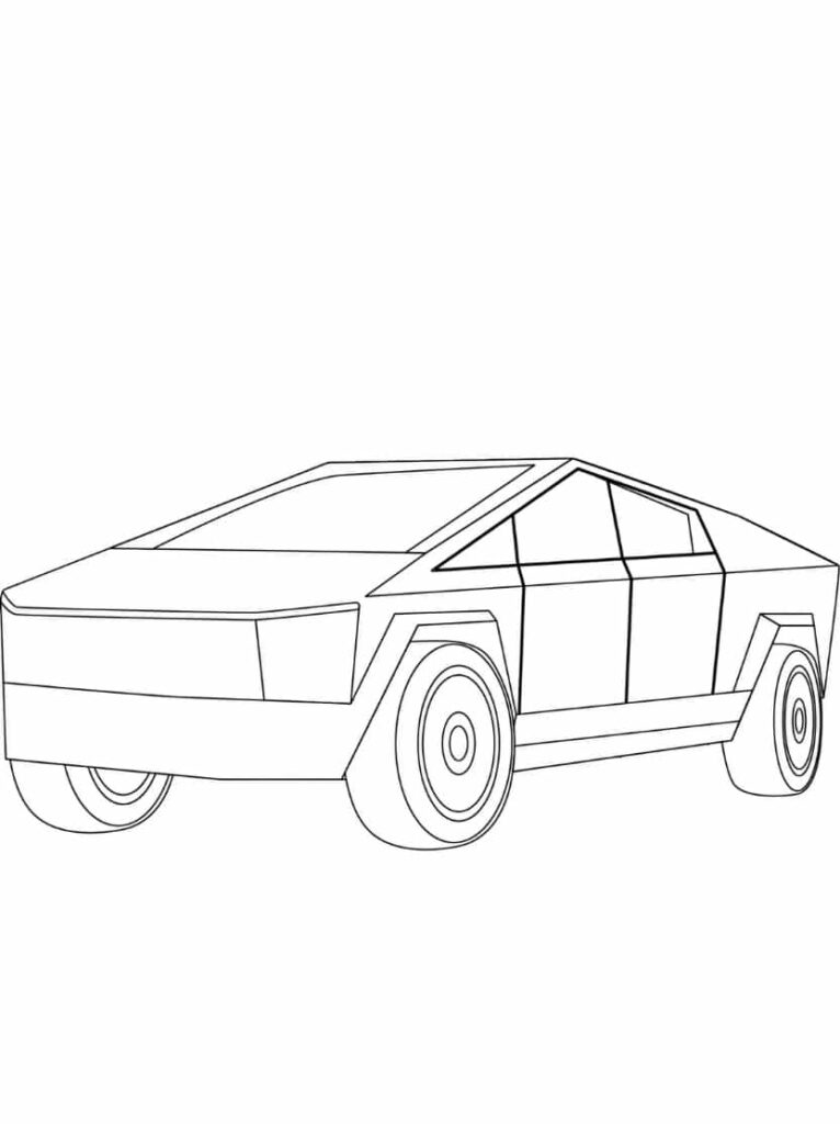 Kleurplaat auto: Ontdek een verscheidenheid aan automodellen ...