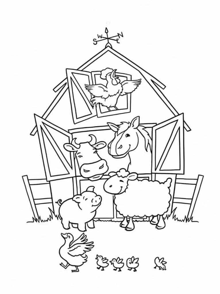 Kleurplaat Koe (Gratis PDF Printen) - Kleurplaat.org