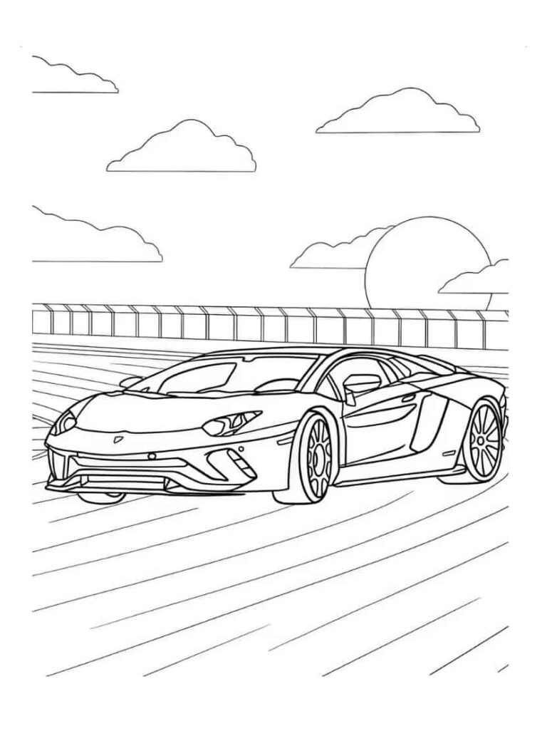 Top 20+ gratis kleurplaat raceauto voor kinderen om in te kleuren ...