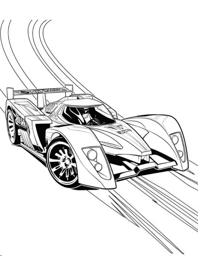 Top 20+ gratis kleurplaat raceauto voor kinderen om in te kleuren ...