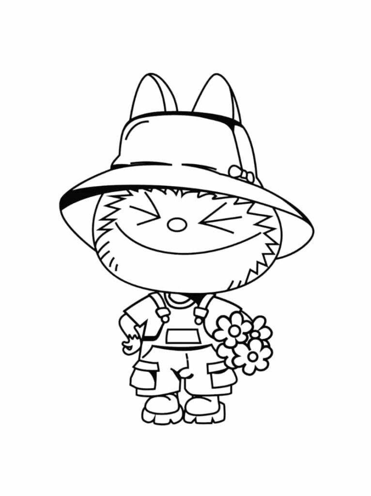 20+ aantrekkelijke Labubu kleurplaten voor kinderen - Kleurplaat.org