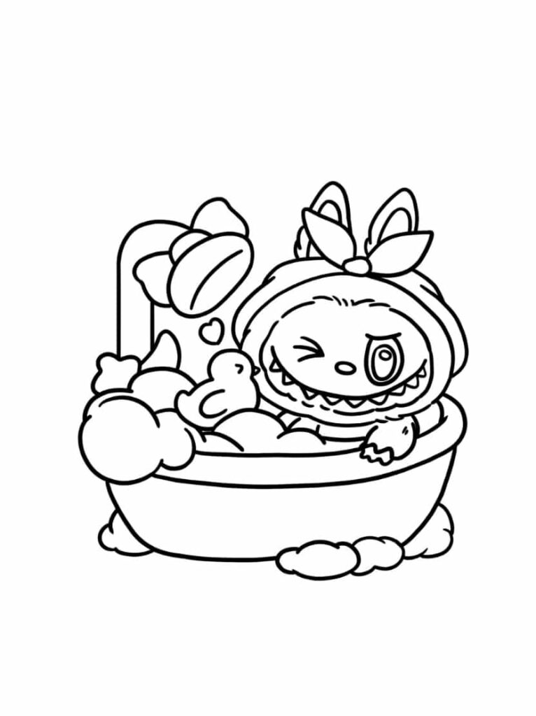 20+ aantrekkelijke Labubu kleurplaten voor kinderen - Kleurplaat.org