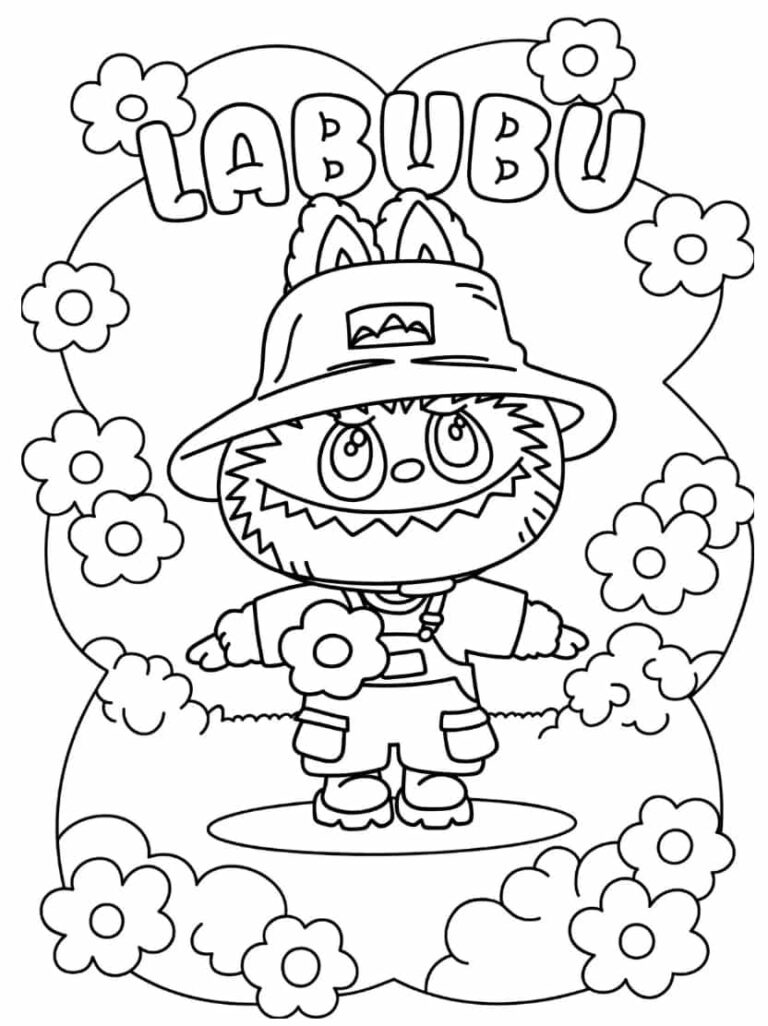 20+ aantrekkelijke Labubu kleurplaten voor kinderen - Kleurplaat.org