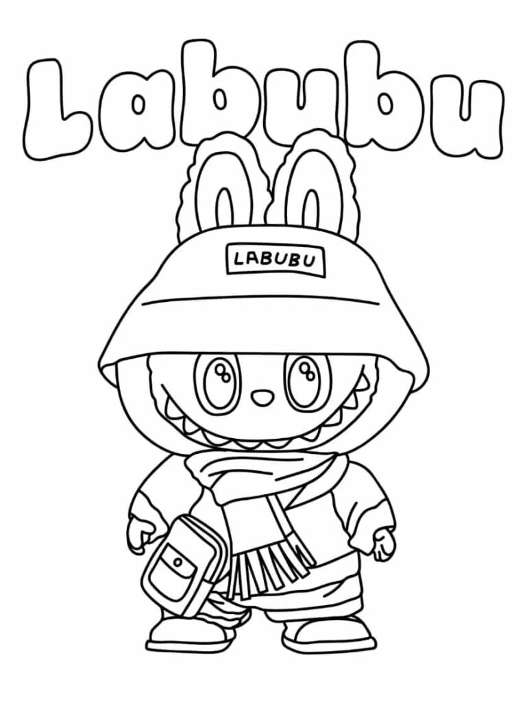 20+ aantrekkelijke Labubu kleurplaten voor kinderen - Kleurplaat.org