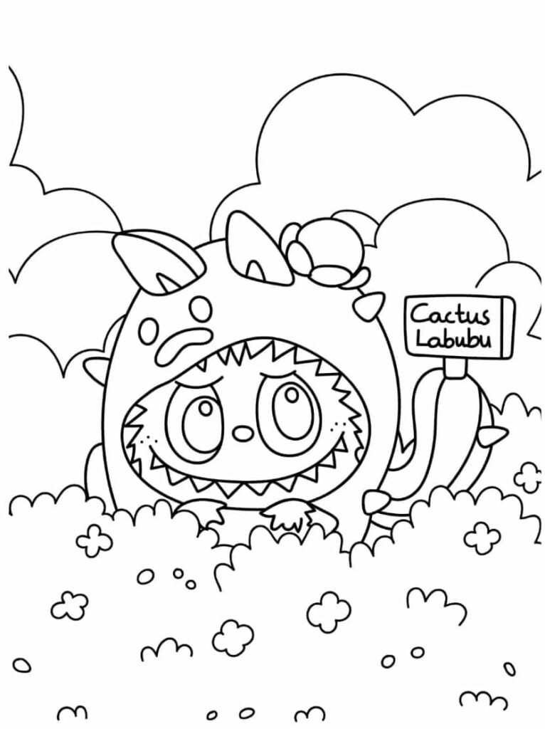 20+ aantrekkelijke Labubu kleurplaten voor kinderen - Kleurplaat.org