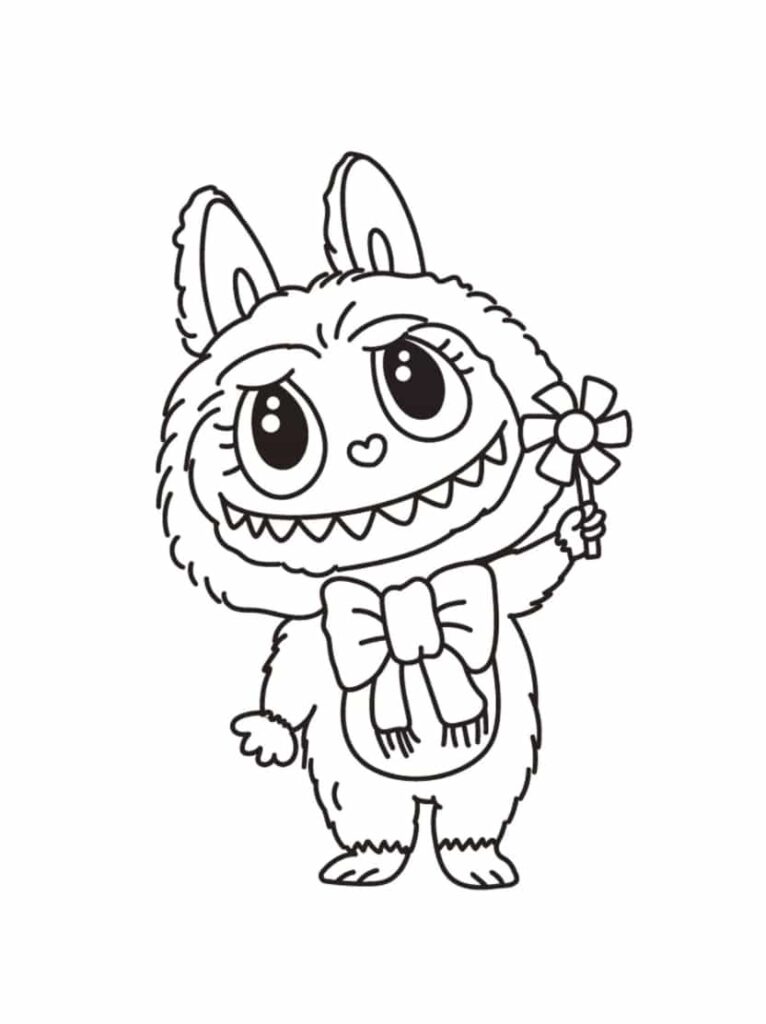 20+ aantrekkelijke Labubu kleurplaten voor kinderen - Kleurplaat.org