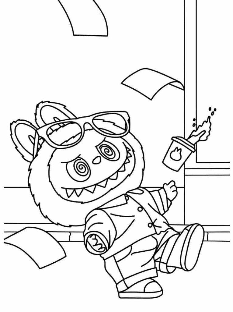 20+ aantrekkelijke Labubu kleurplaten voor kinderen - Kleurplaat.org