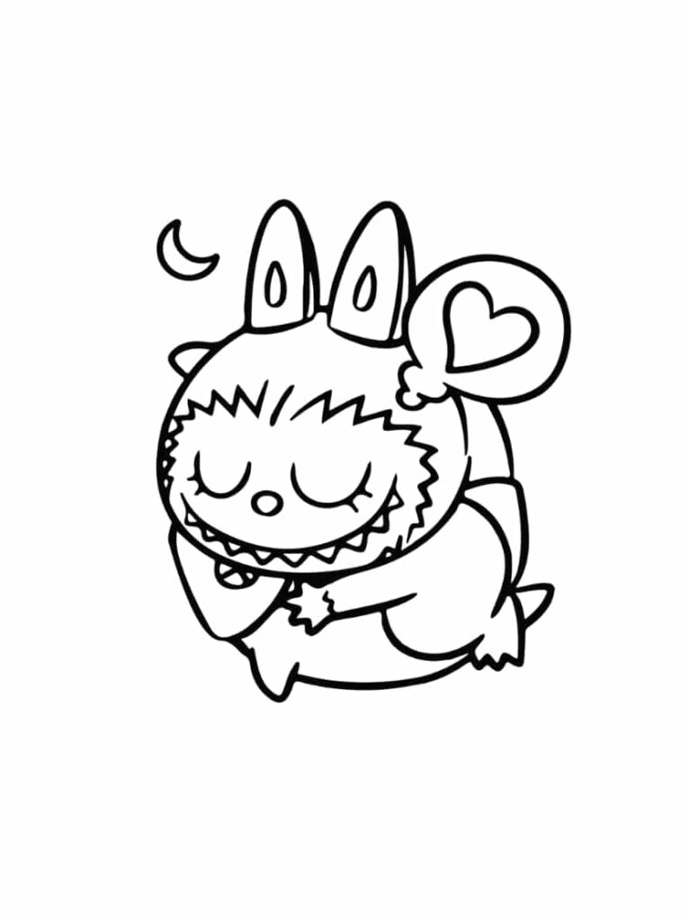 20+ aantrekkelijke Labubu kleurplaten voor kinderen - Kleurplaat.org