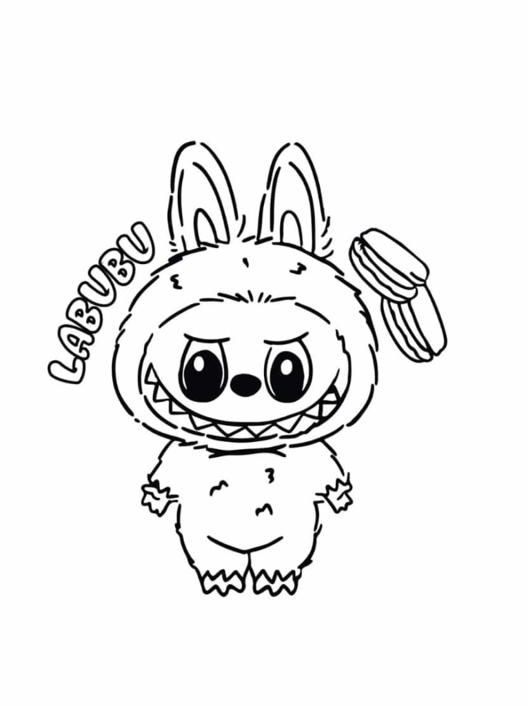 20+ aantrekkelijke Labubu kleurplaten voor kinderen - Kleurplaat.org