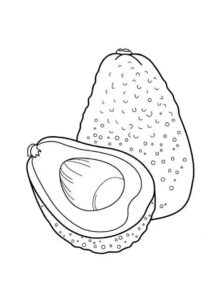 Kleurplaat fruit : kleur om bekende vruchten te ontdekken - Kleurplaat.org