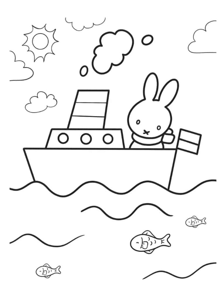 20+nijntje kleurplaat brengt eindeloos plezier voor je baby ...