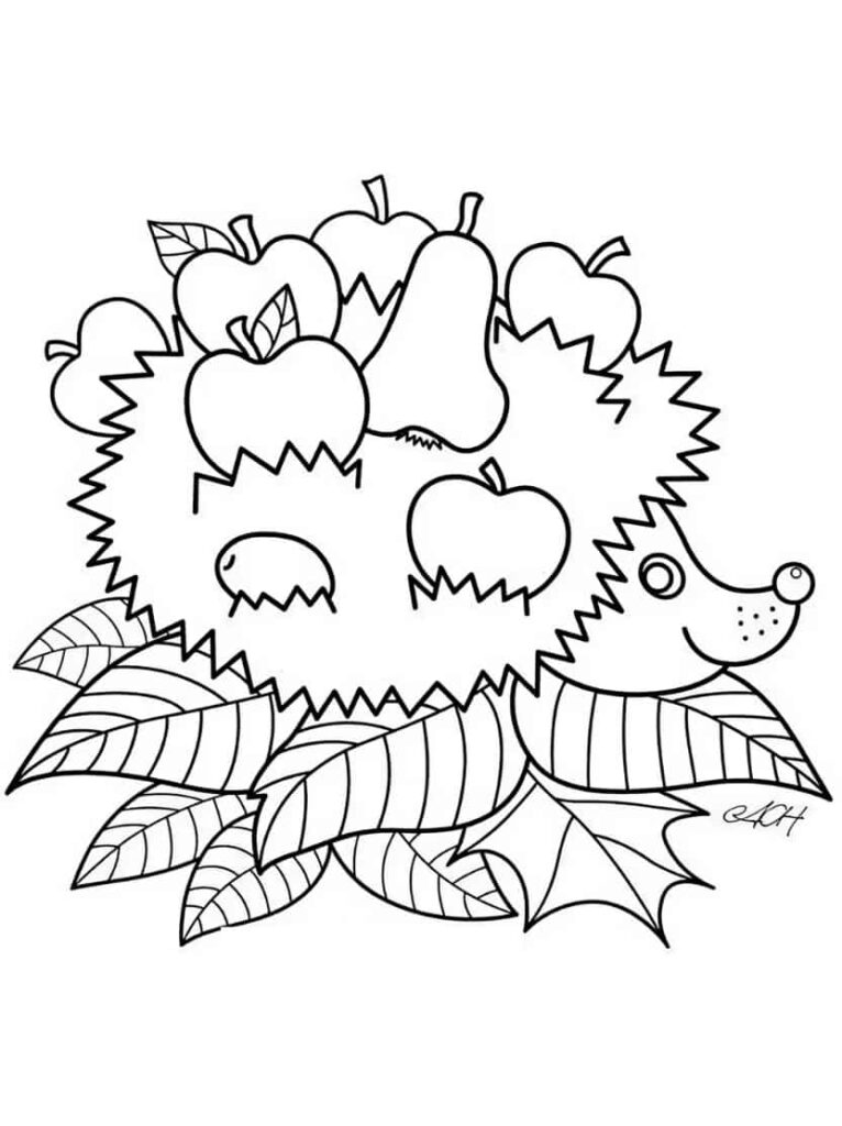 Kleurplaat fruit : kleur om bekende vruchten te ontdekken - Kleurplaat.org